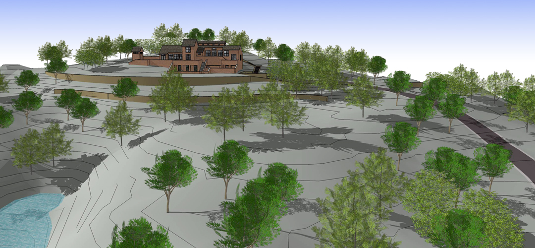 Learning to model terrain in SketchUp